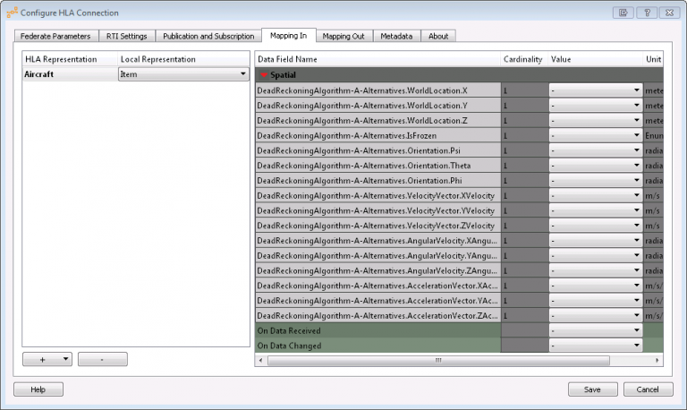 Mapping - Distributed Simulation Tools