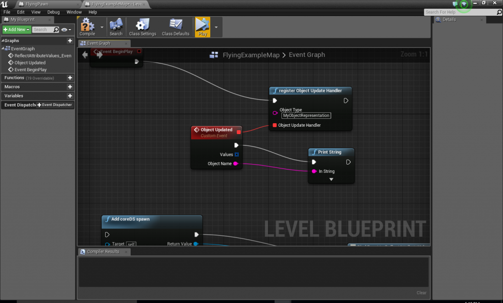 coreDS™ Unreal – Blueprint Library - Distributed Simulation Tools